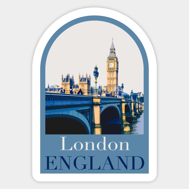 London, England Decal - United Kingdomlondon Designlondon Skyli ...