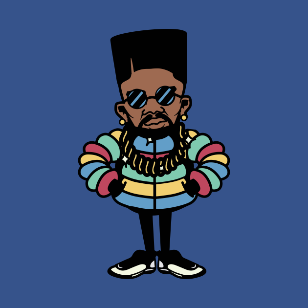 Retro Old School Hip Hop Cartoon Character - Hip Hop Cartoon - T-Shirt ...