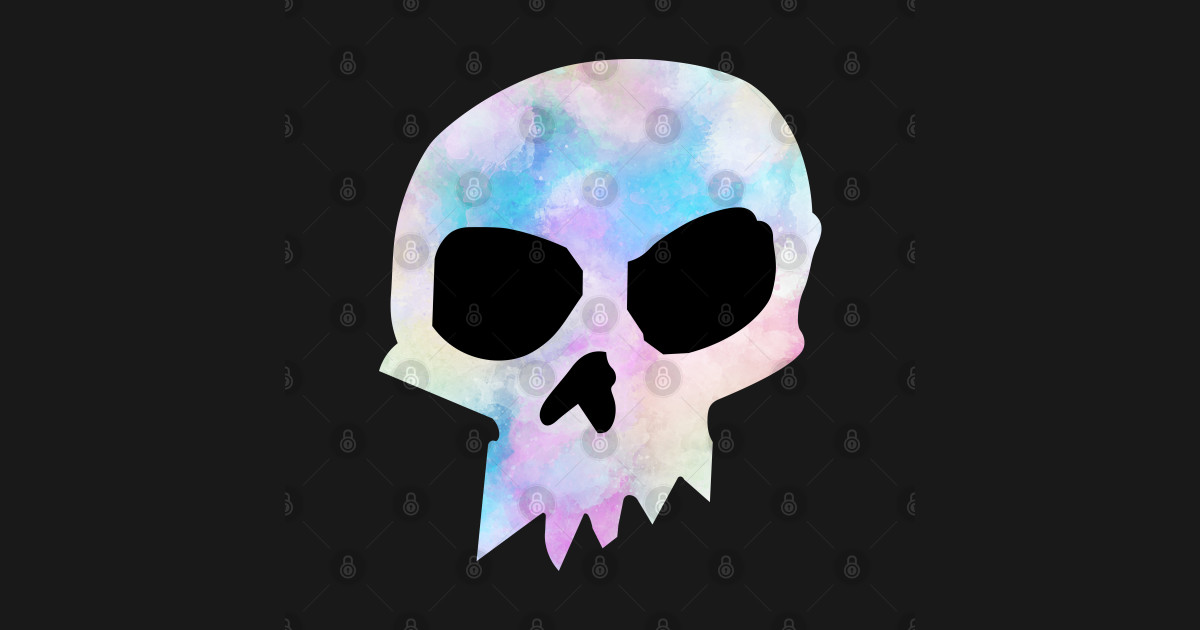 Cid Skull Watercolor - Cid - T-Shirt | TeePublic