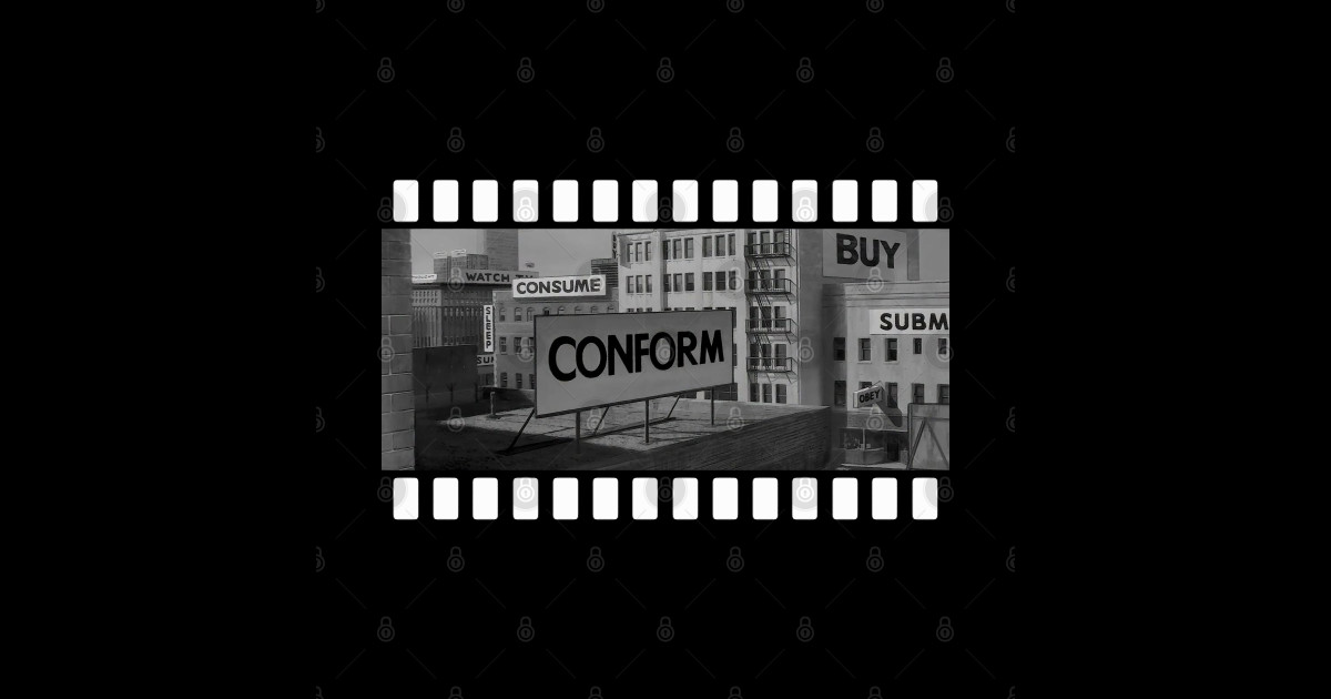 Conform - They Live - Sticker | TeePublic
