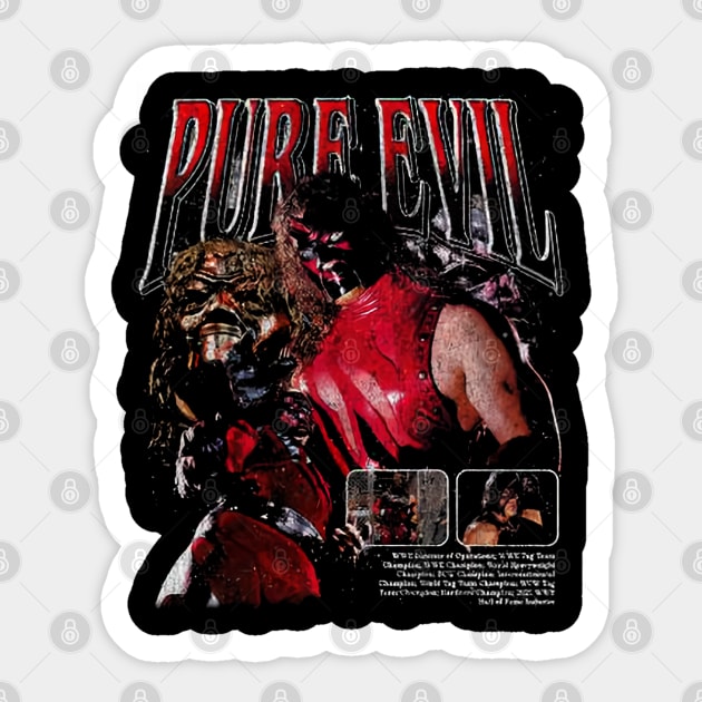 Kane Pure Evil - Kane - Sticker | TeePublic
