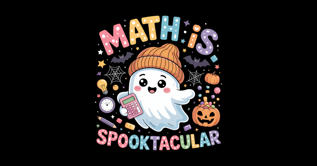 Math Is Spooktacular Math Teacher Spooky Halloween - Halloween ...