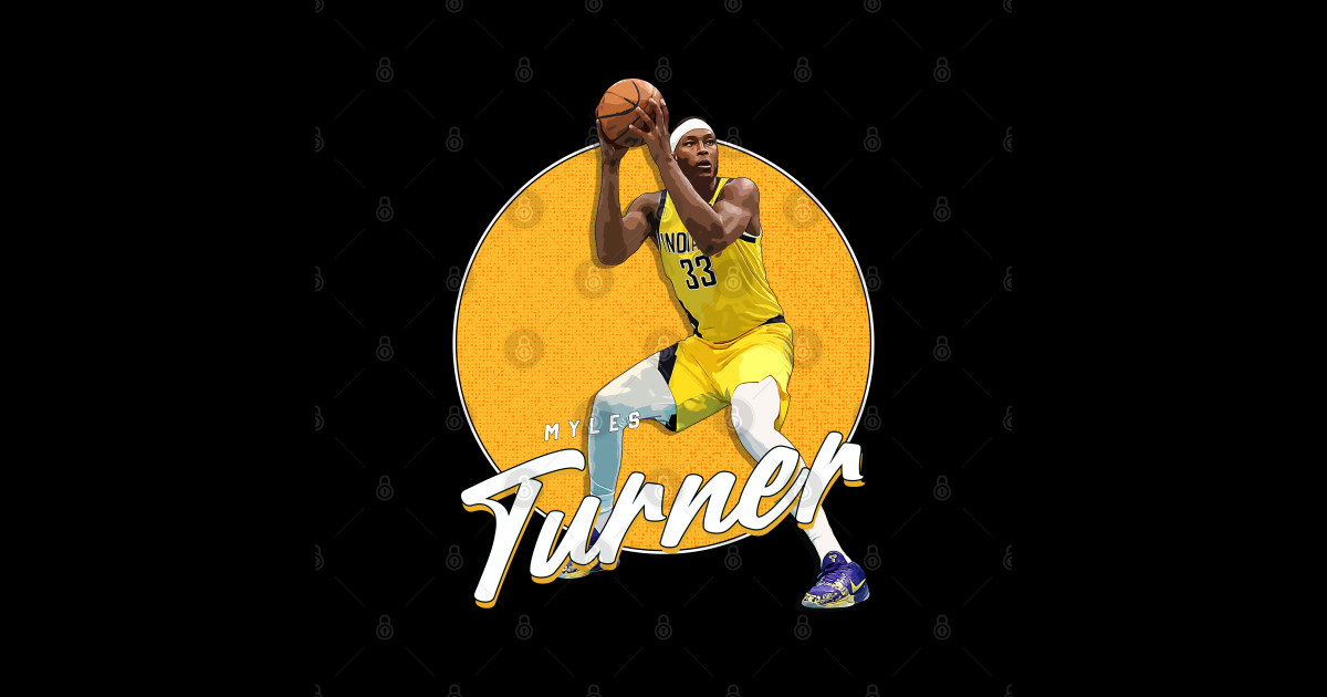 Myles Turner - Basketball - Sticker | TeePublic