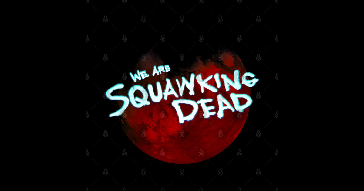 TWD Season 11C LOGO (light) - Squawking Dead - Sticker | TeePublic