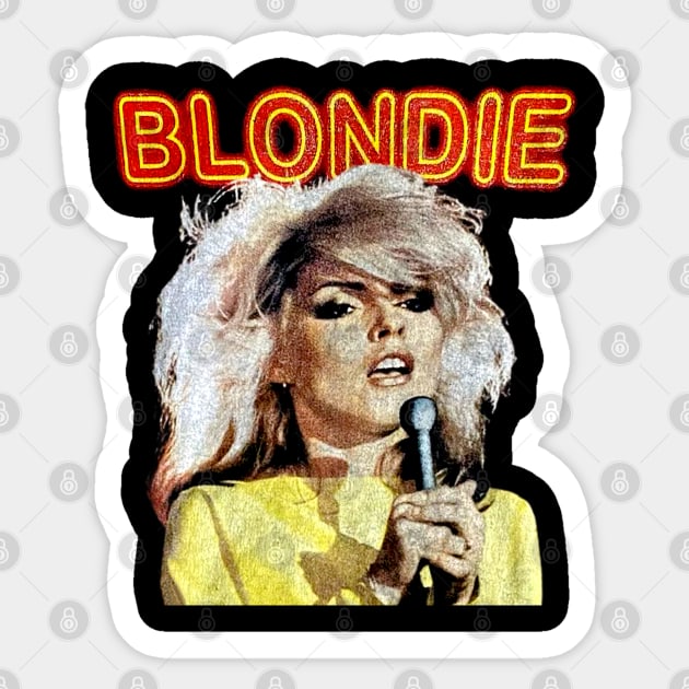 Blondie 1980s - Blondie - Sticker | TeePublic