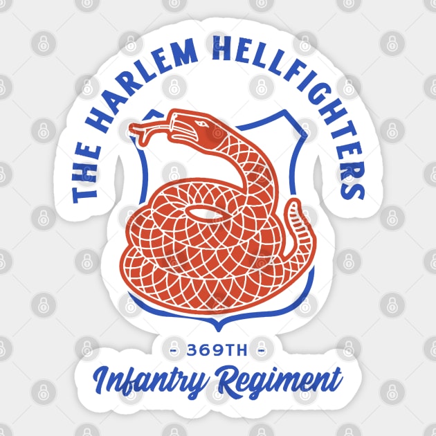 The Harlem Hellfighters - WW1 Infantry Regiment - Ww1 - Sticker | TeePublic