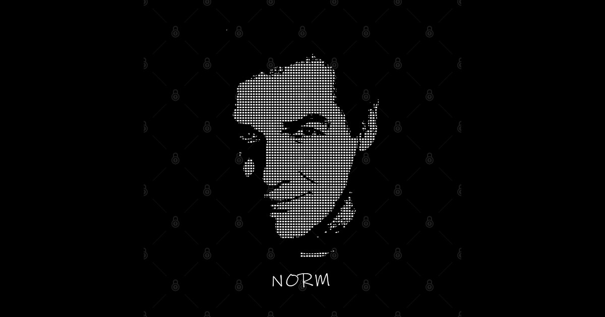 norm - Norm Macdonald - Sticker | TeePublic