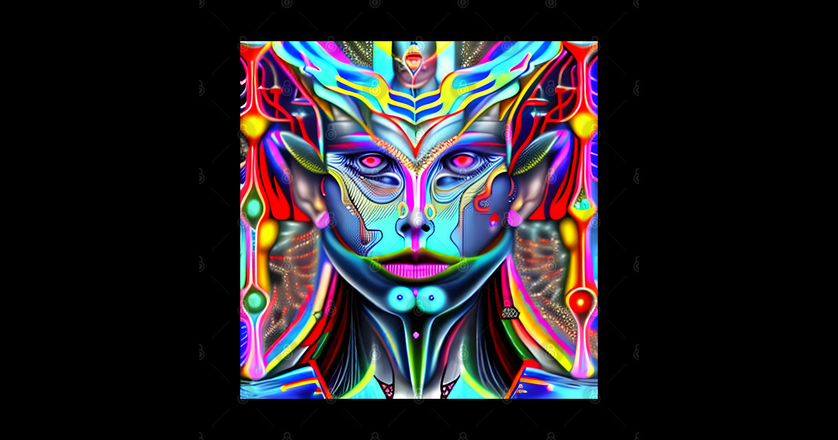Transdimensional Elf (6) - Trippy Psychedelic Art - Psychedelic ...