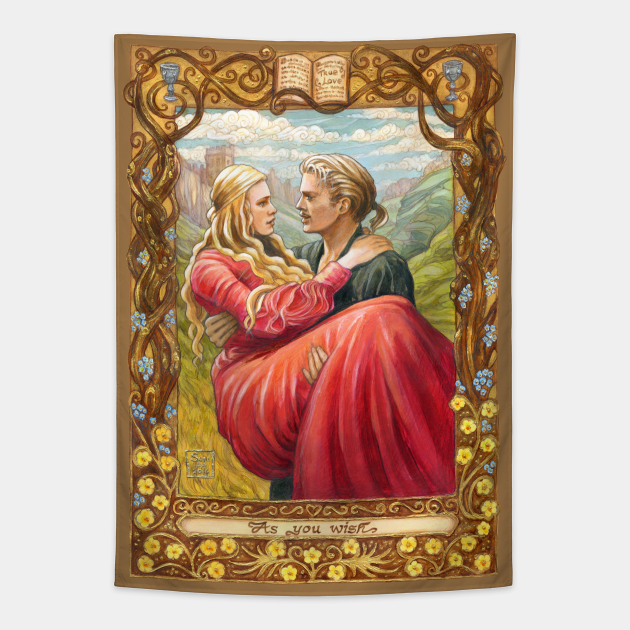 Twoo Wuv - The Princess Bride - Tapestry | TeePublic