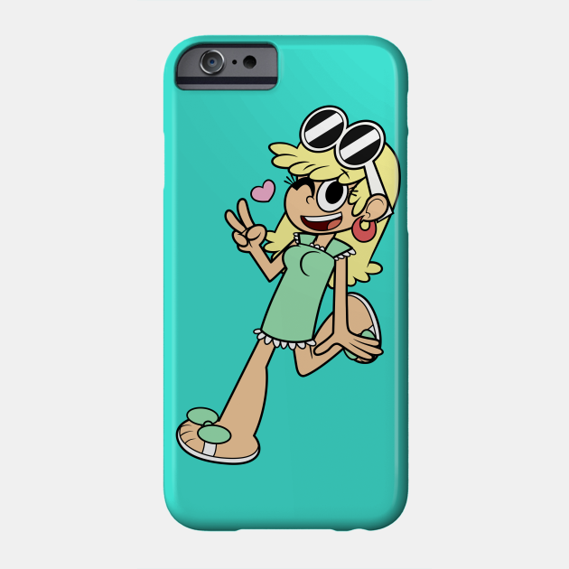 Leni Loud Greeting - The Loud House - Phone Case | TeePublic