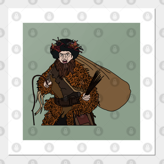 Belsnickel Dwight The Office Christmas - The Office - Posters and Art ...