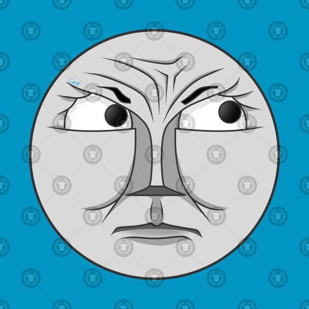 Gordon angry face - Thomas And Friends - T-Shirt | TeePublic