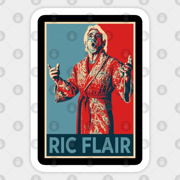 Ric Flair - Ric Flair - Sticker | TeePublic