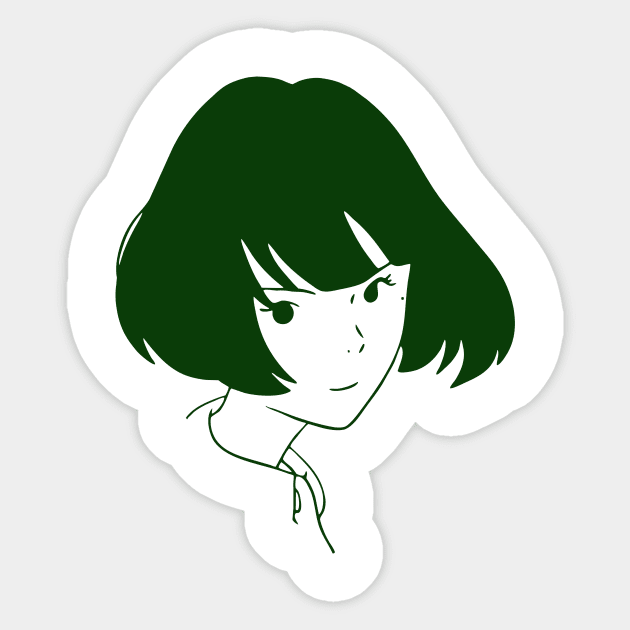 Tatami Galaxy Anime Akashi - The Tatami Galaxy - Sticker | TeePublic