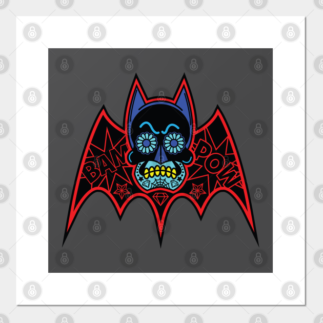 Sugar Bat - Sugar Skull - Posters and Art Prints | TeePublic