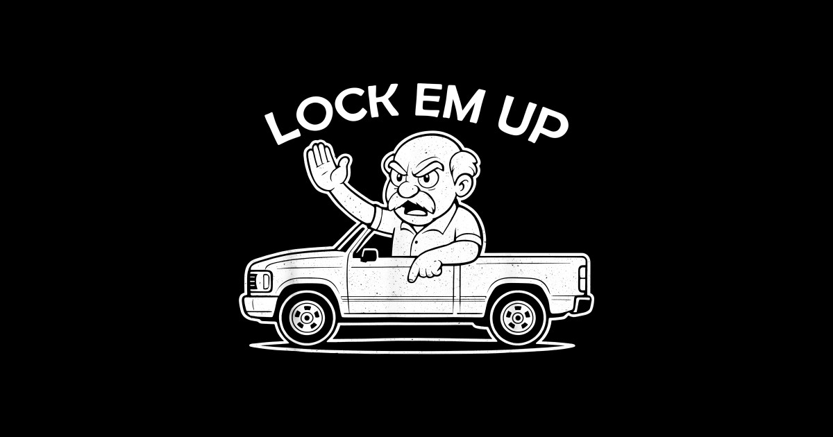 Lock Em Up - Lock Em Up - Sticker | TeePublic
