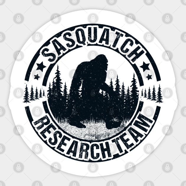 Sasquatch Research Team - Sasquatch - Sticker | TeePublic