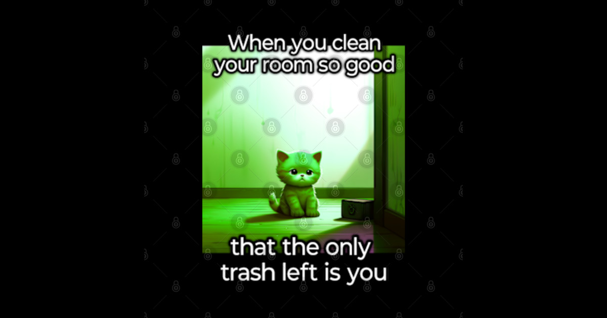 Funny Meme Sarcastic Quote Cat Meme Sticker Teepublic