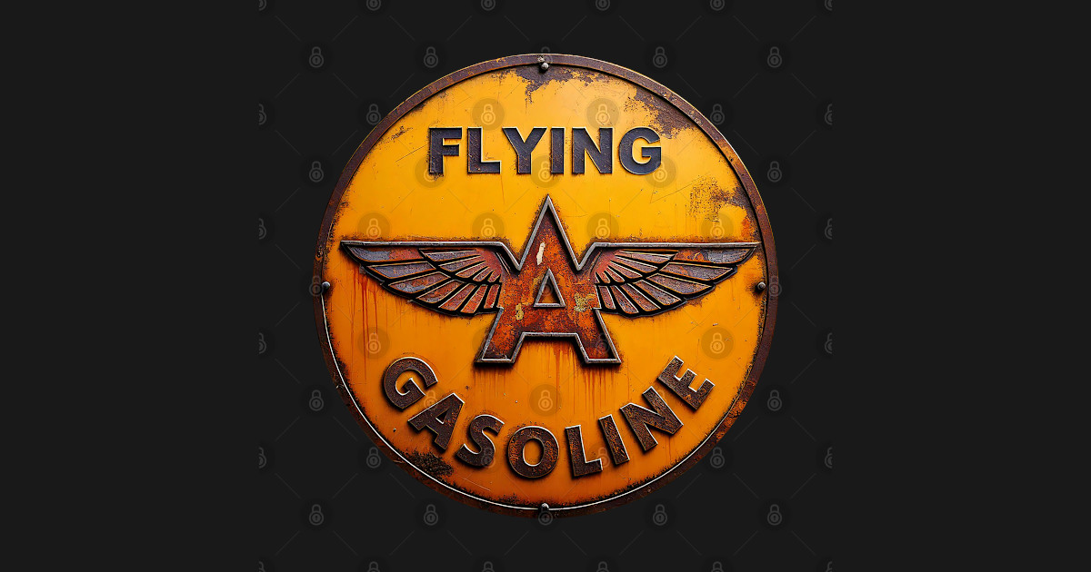 Flying A gas - Flying A Gas - T-Shirt | TeePublic