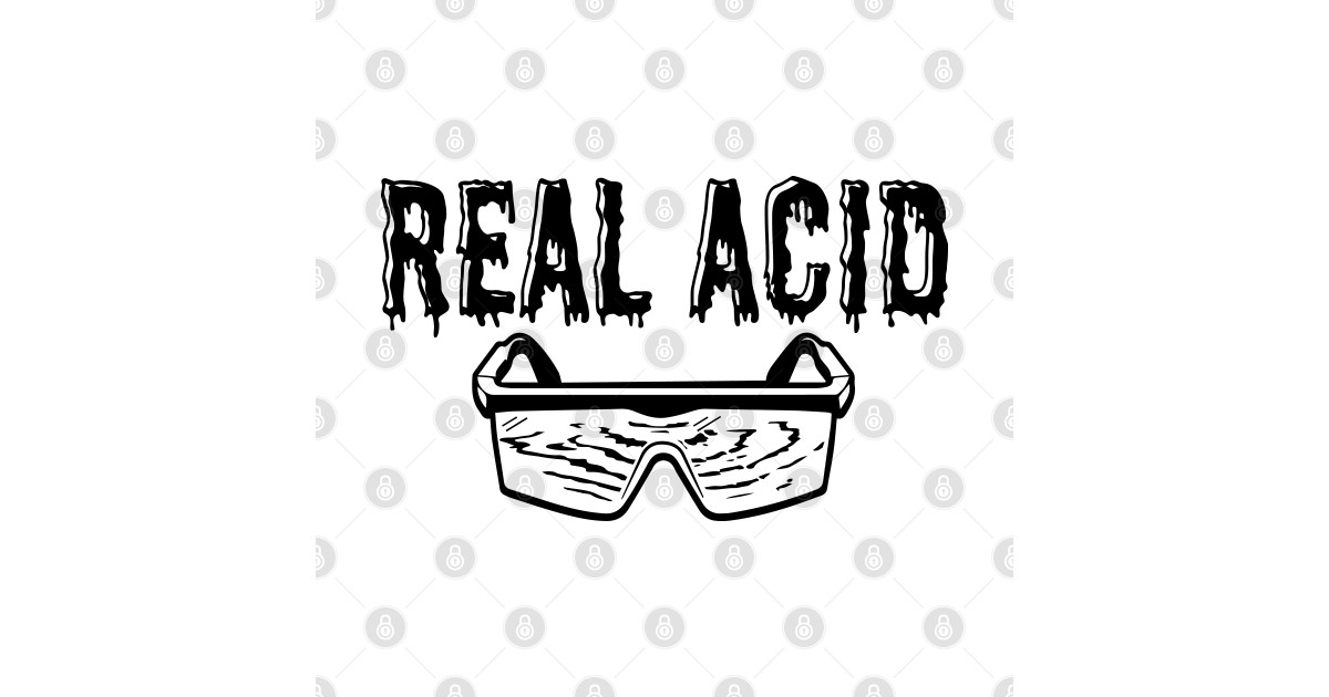 Real Acid - Simpsons - T-Shirt | TeePublic