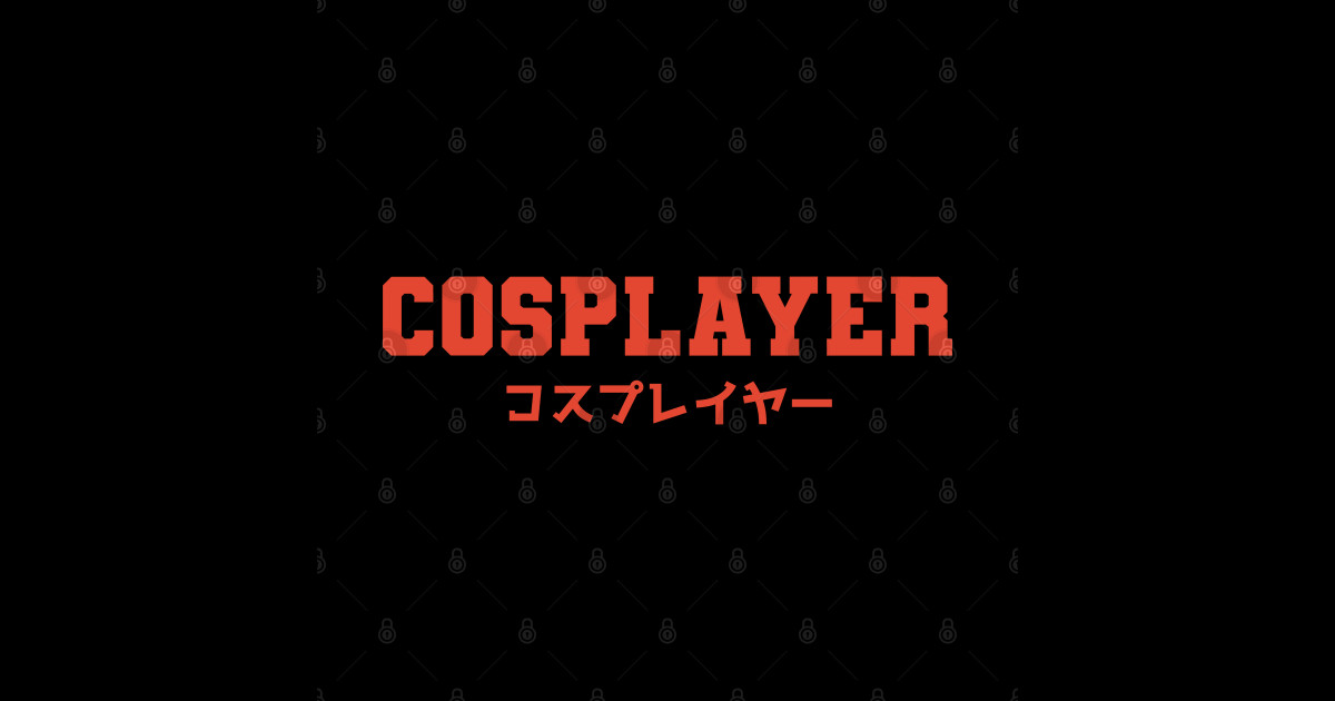 Cosplayer Otaku Japanese Anime Fan Vintage - Cosplay - Sticker | TeePublic