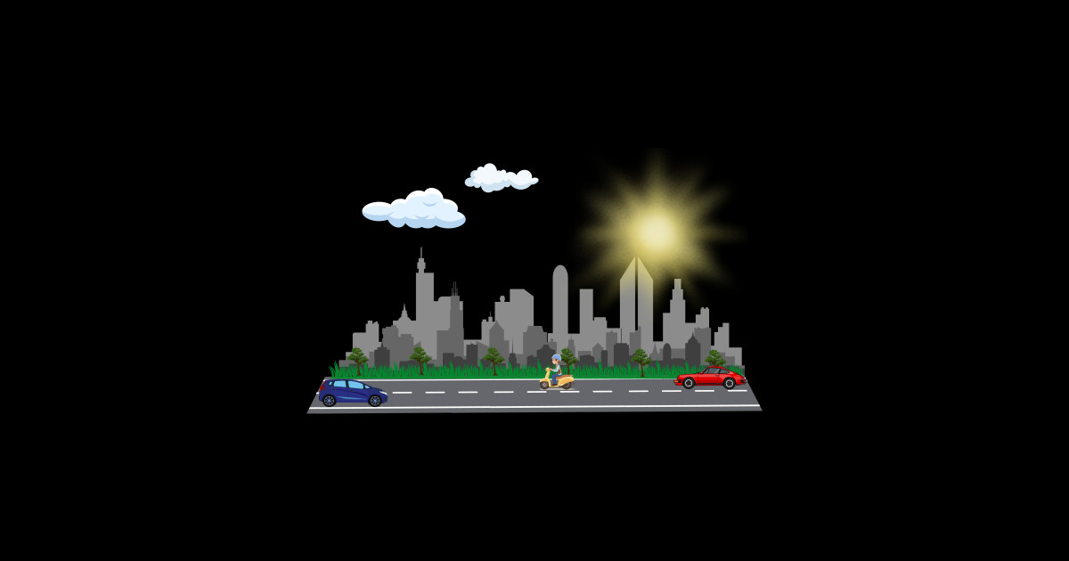 City Life - City Life - Sticker | TeePublic