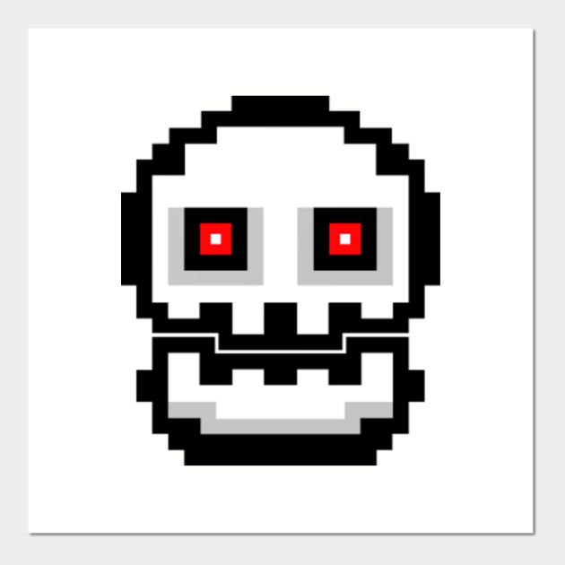 Geometry Dash - Skull - Geometry Dash - Posters and Art Prints | TeePublic