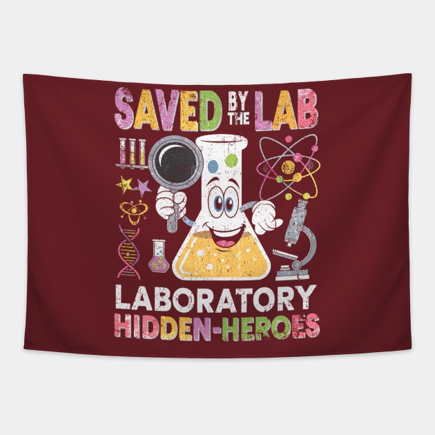 Lab Week 2025 Saved By The Lab Retro Medical Laboratory Tech - Medical ...