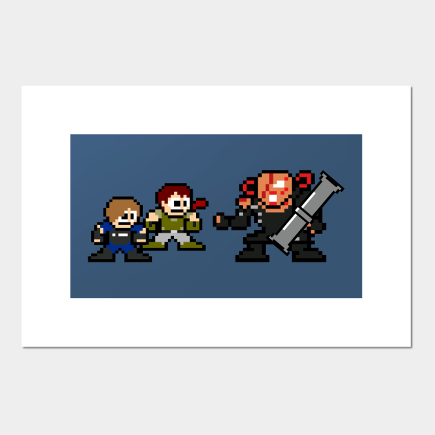 Resident Evil 8-Bit - Resident Evil - Posters and Art Prints | TeePublic