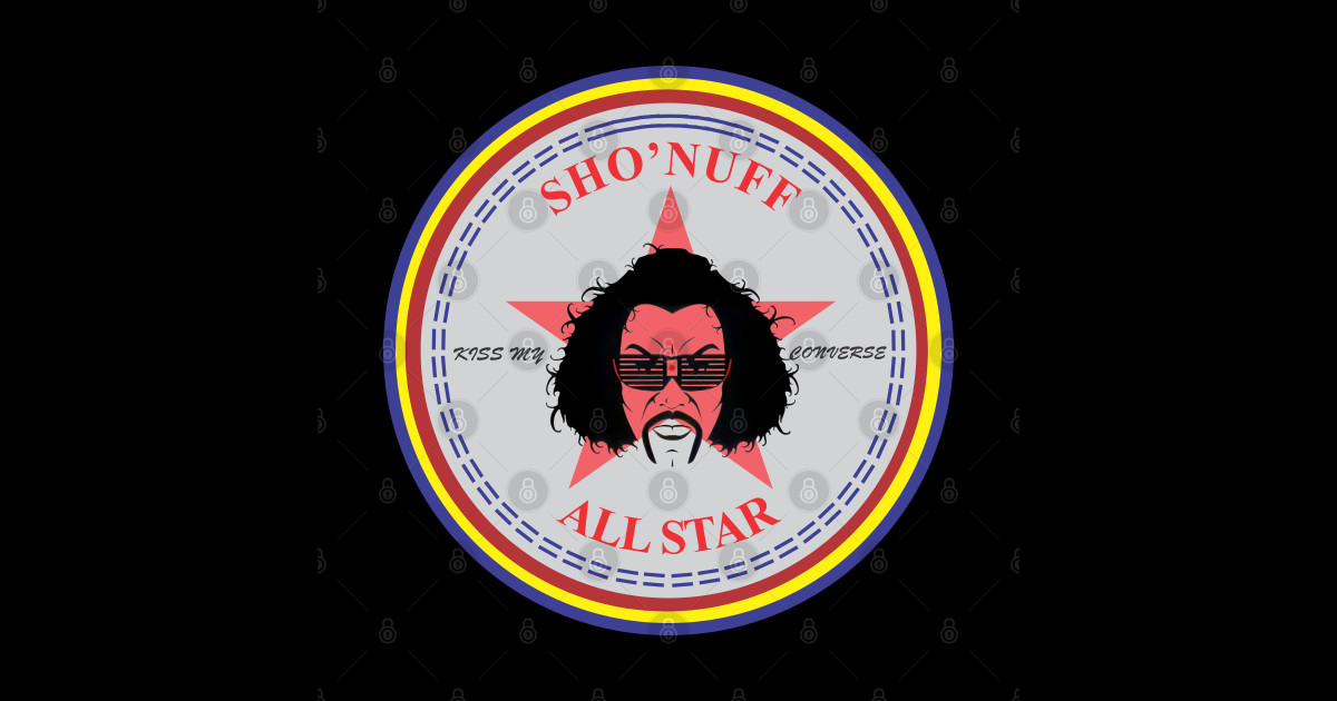 Privat Design of panon hideung - Sho Nuff - Sticker | TeePublic