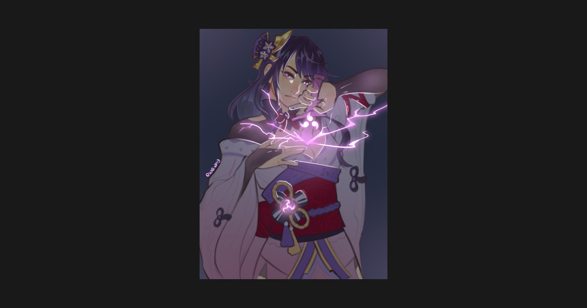 Raiden Shogun - Raiden - T-Shirt | TeePublic