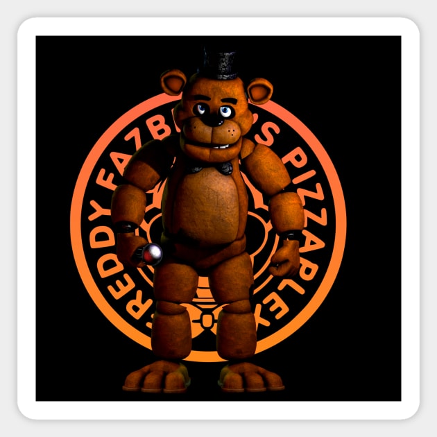 Freddy Fazbear - Five Nights At Freddys - Sticker | TeePublic