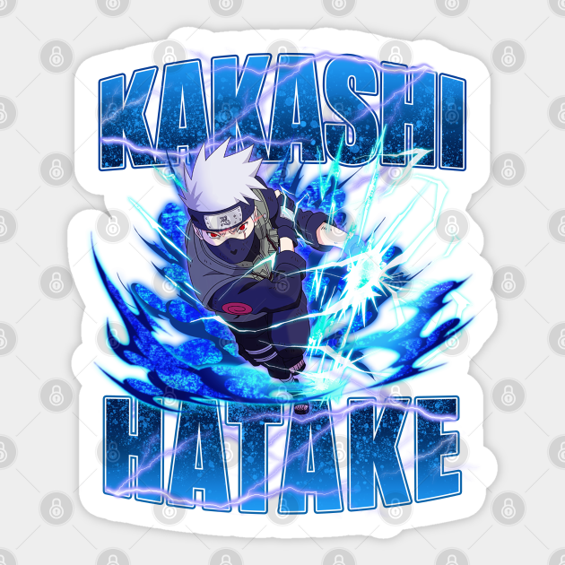Kakashi Hatake - Naruto Shippuden - Sticker | TeePublic