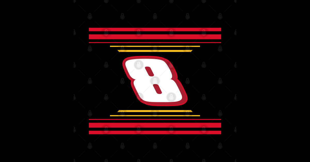 Sammy Smith #8 2024 NASCAR Design - Sammy Smith - Sticker | TeePublic
