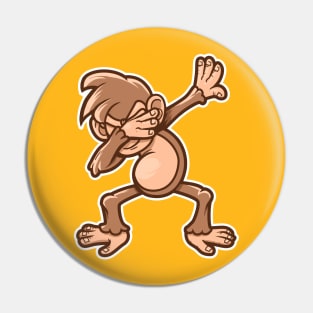 Dabbing Monkey Dab Dance Monkey Pins and Buttons for Sale | TeePublic