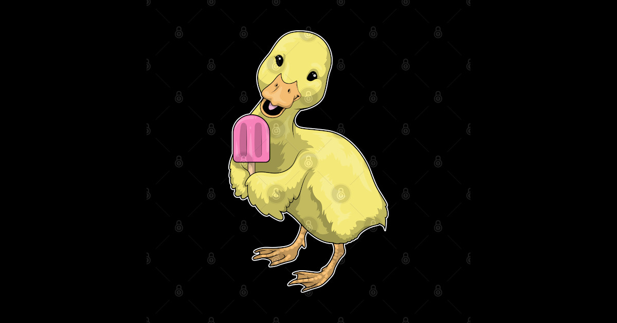 Duck Popsicle - Duck - Sticker | TeePublic