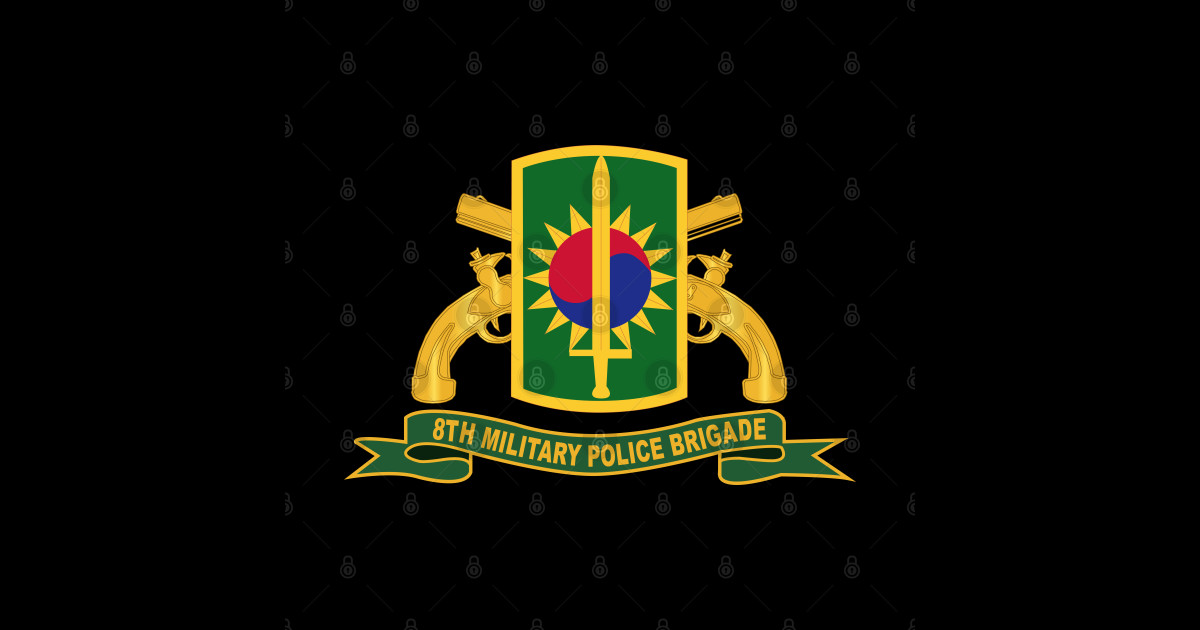 8th Military Police Brigade - SSI w Br - Ribbon - 8th Military Police ...