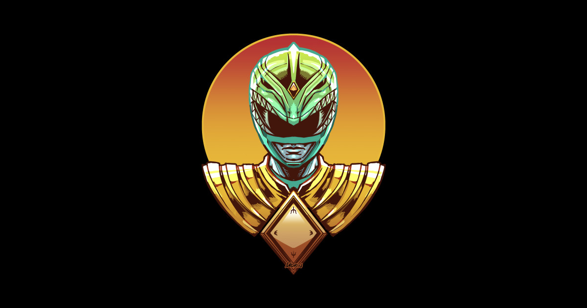 Green power - Power Rangers - Sticker | TeePublic