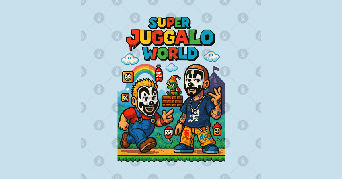 Super Juggalo World - Insane Clown Posse - T-Shirt | TeePublic