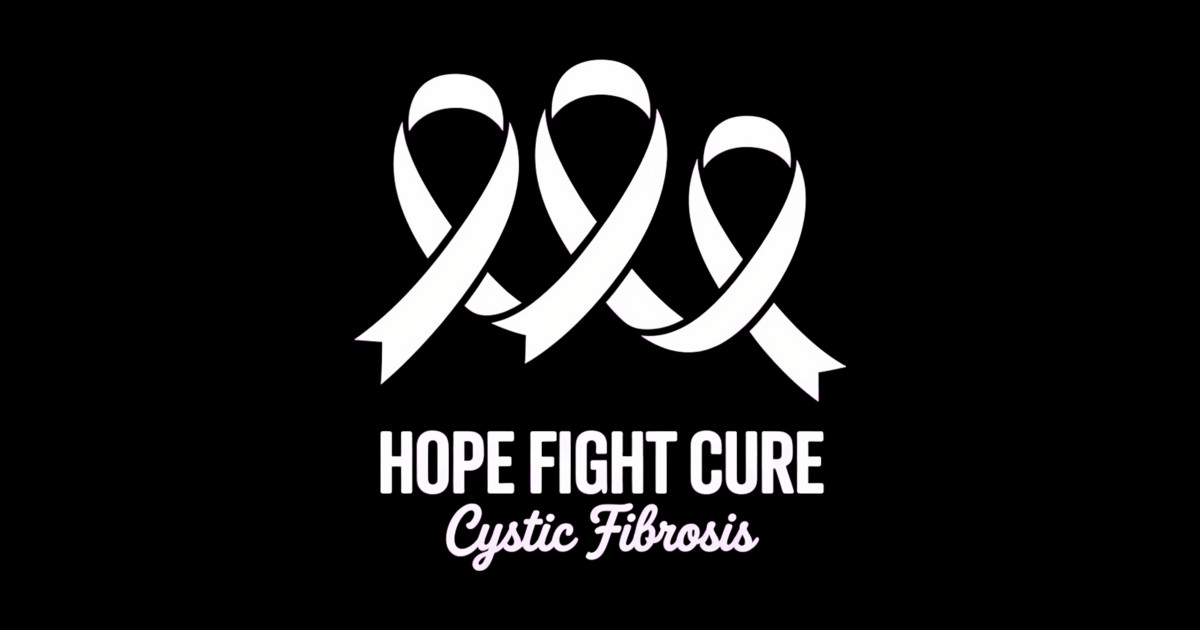 Cystic Fibrosis Awareness Ribbon Purple - Cystic Fibrosis - Sticker ...