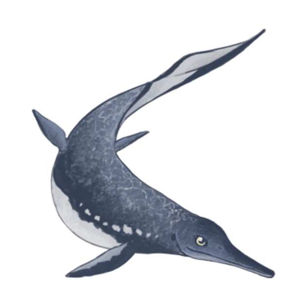 Ichthyosauromorpha: Utatsusaurus - Paleontology - Kids T-Shirt | TeePublic