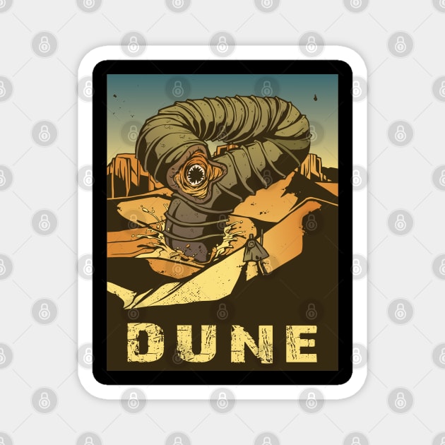 Dune Arrakis surf arrakis sci fi science fiction - Dune - Magnet ...