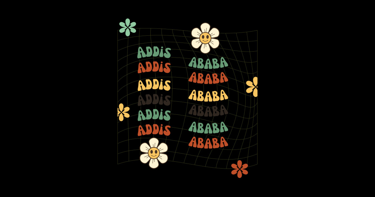 Addis Ababa- Addis Ababa - Sticker | TeePublic