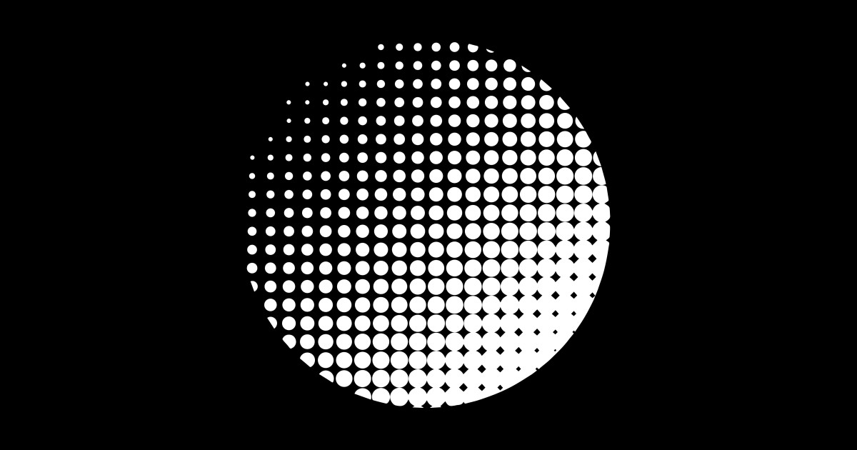 raster sphere - Sphere - Sticker | TeePublic