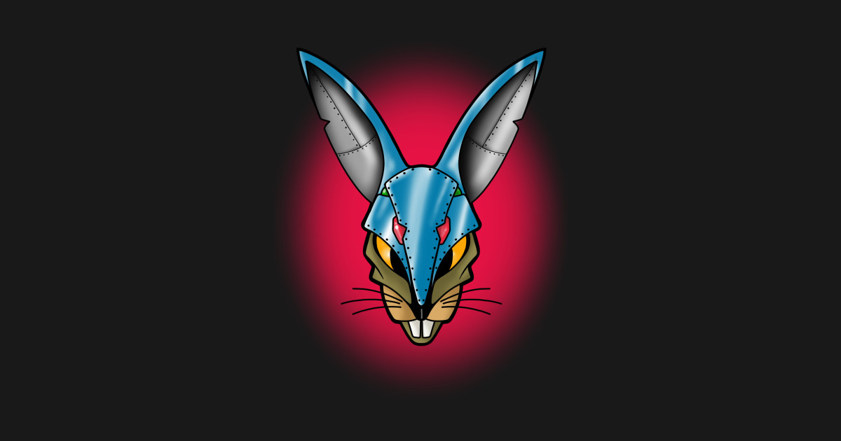 Cyber bunny - Rabbit - T-Shirt | TeePublic