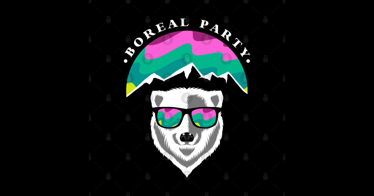 Boreal Party - Wildlife - Sticker | TeePublic