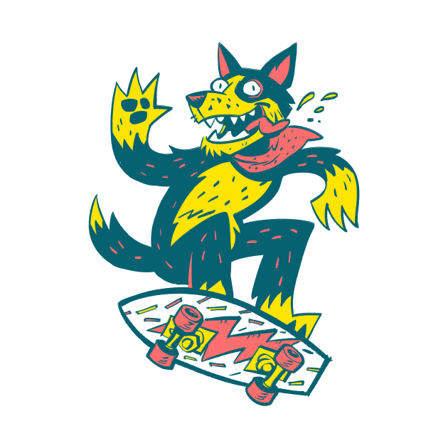 RAD DOG - Skateboarding - T-Shirt | TeePublic