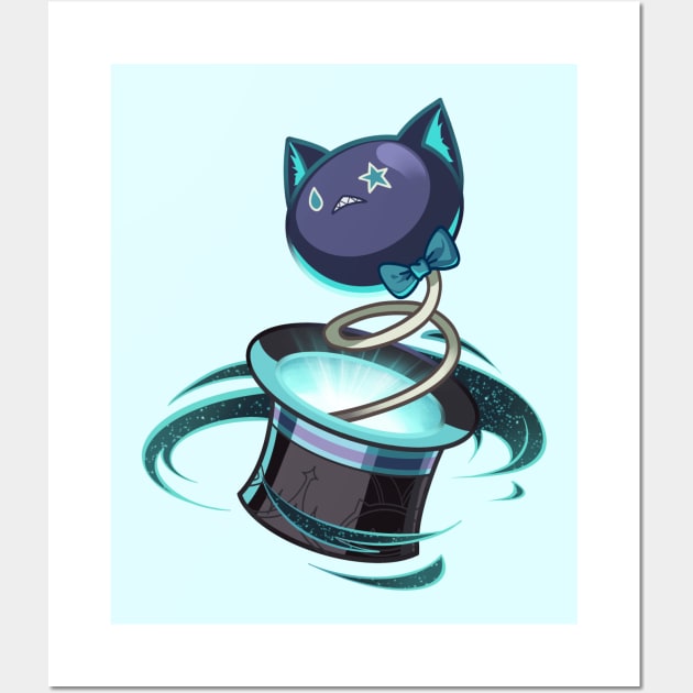 Genshin Impact Lynette Cat Chibi Anime Style - Lynette Genshin Impact ...