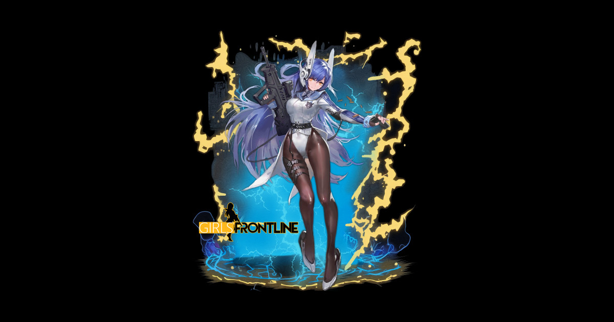 HK416 A Soldiers Best Friend - GFL Fan Collection - Frontline - Sticker ...