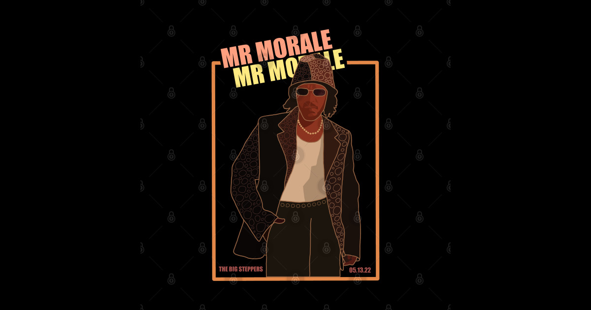 Kendrick Lamar Mr Morale & The Big Steppers Retro Design - Kendrick ...